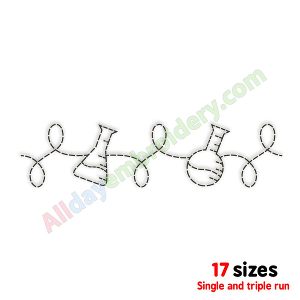 Science Quilt Block Embroidery Design. Machine embroidery design ...