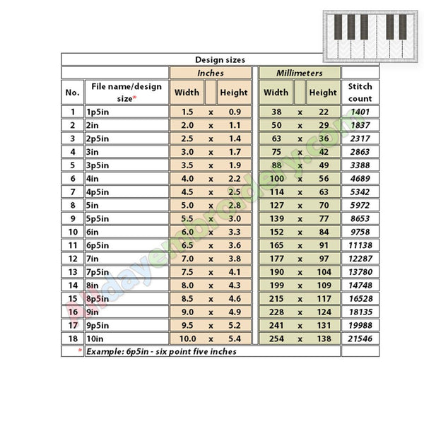 Piano Applique Design. Machine embroidery design. – Alldayembroidery.com