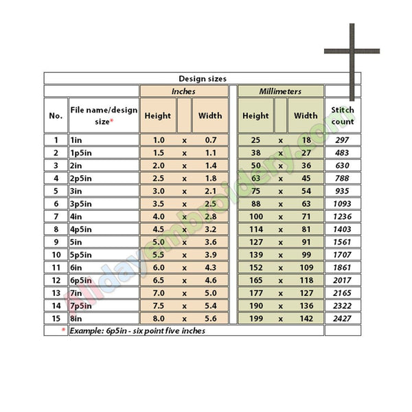 Cross embroidery design. Applique design. – Alldayembroidery.com